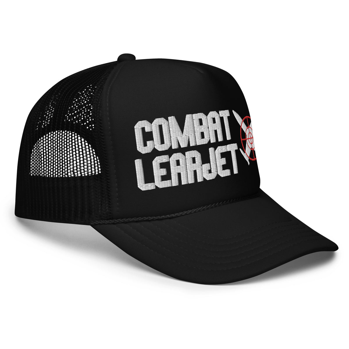 Combat Learjet Foam Trucker Hat