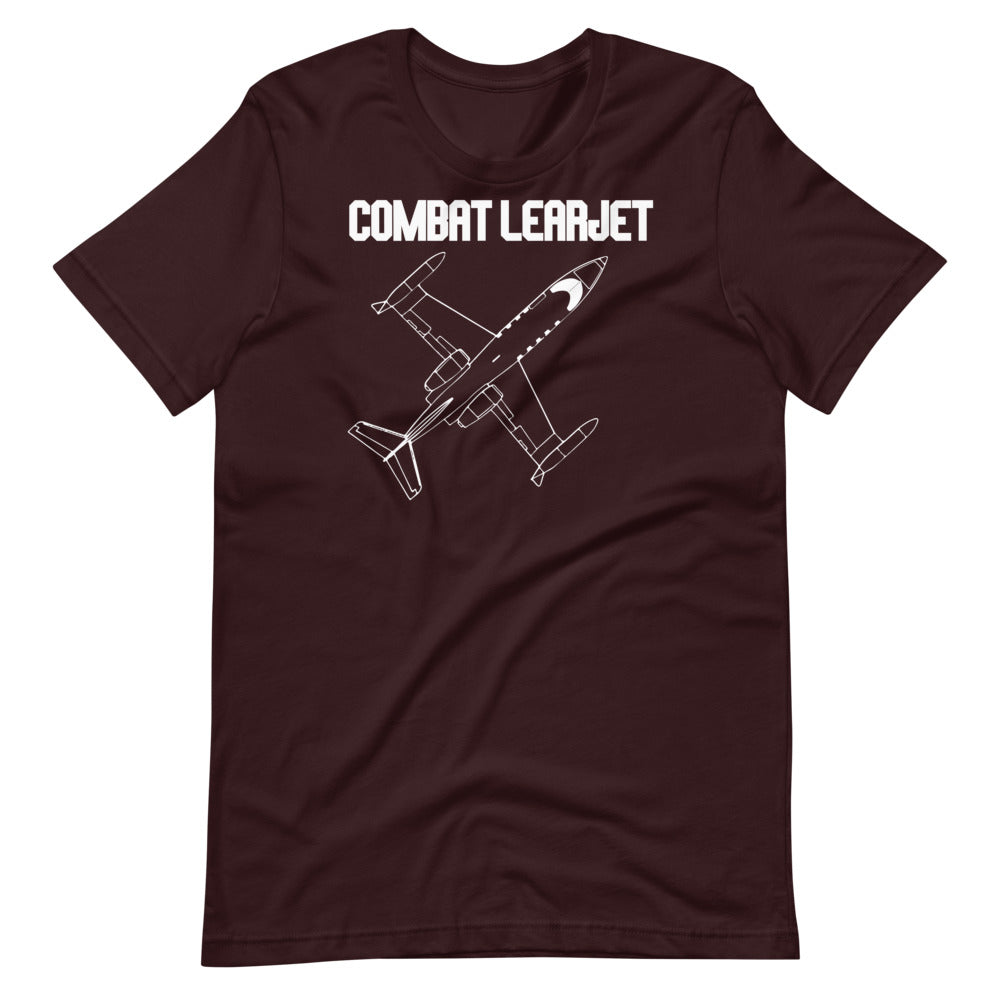 Combat Learjet Short Sleeve T-Shirt